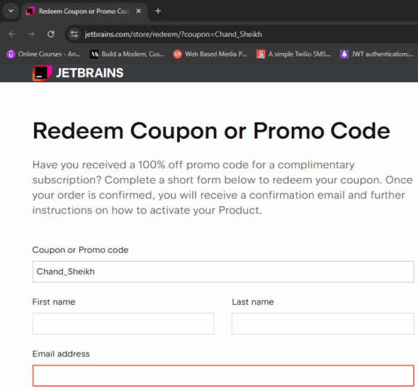 6 Months Free JetBrains License Activation Guide – Studyeasy
